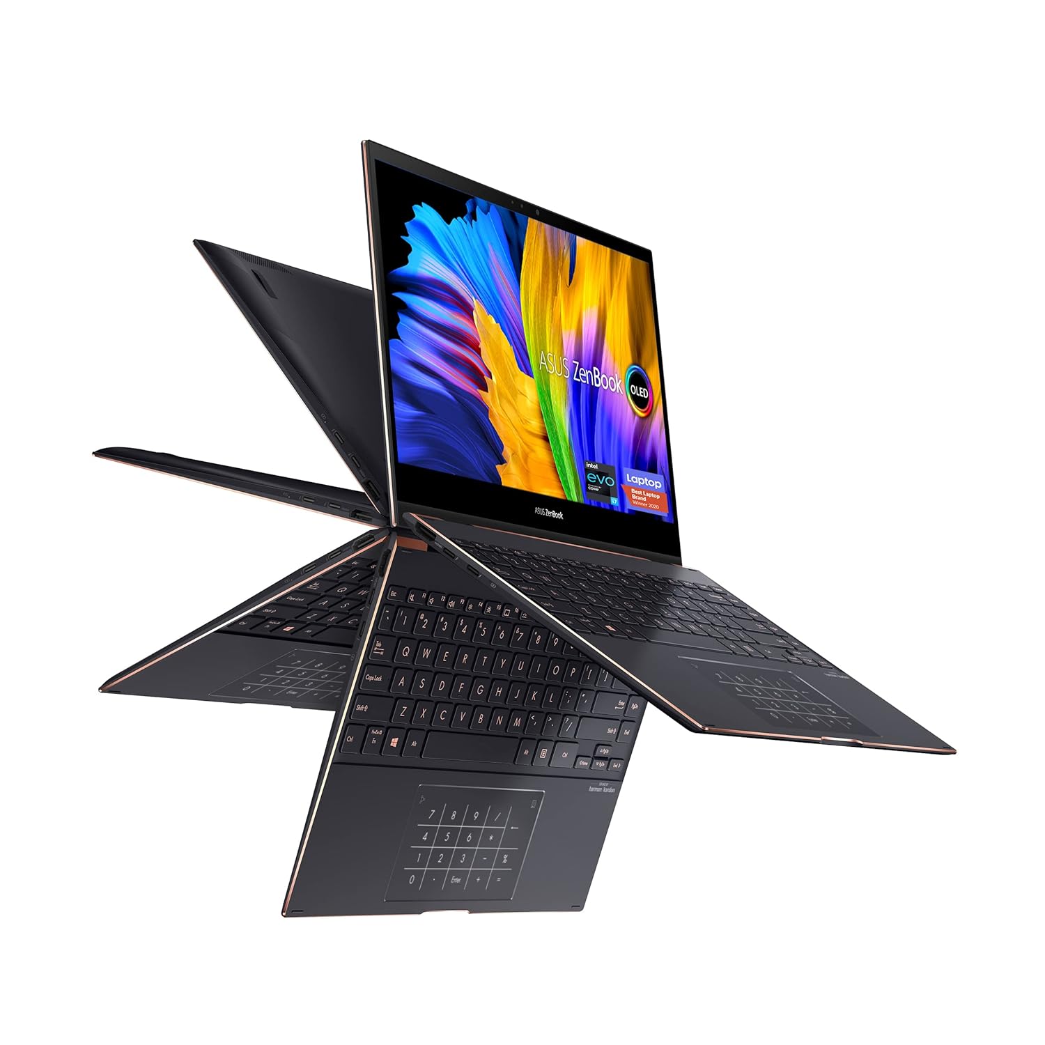 ASUS ZenBook Flip S Ultra Slim Laptop, 13.3? 4K UHD OLED Touch Display ...