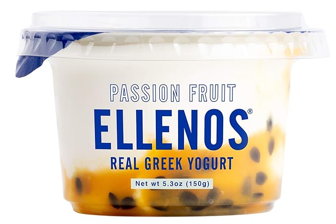 Amazon.com: Ellenos Yogurt, Passion Fruit, 5.3 Ounce : Grocery ...