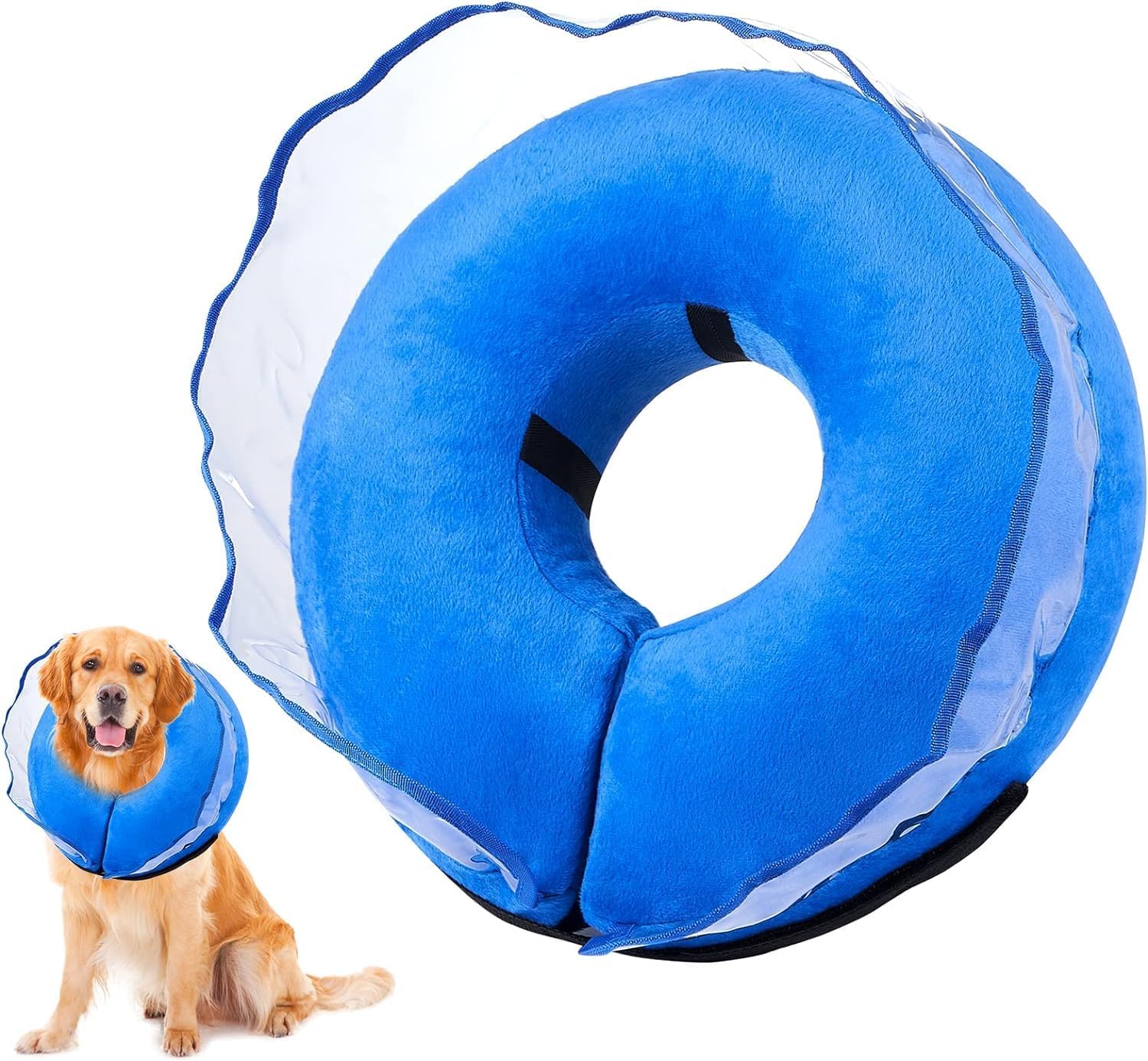 Collar Inflable de Recuperación, Collar Isabelino Perro, Collares ...