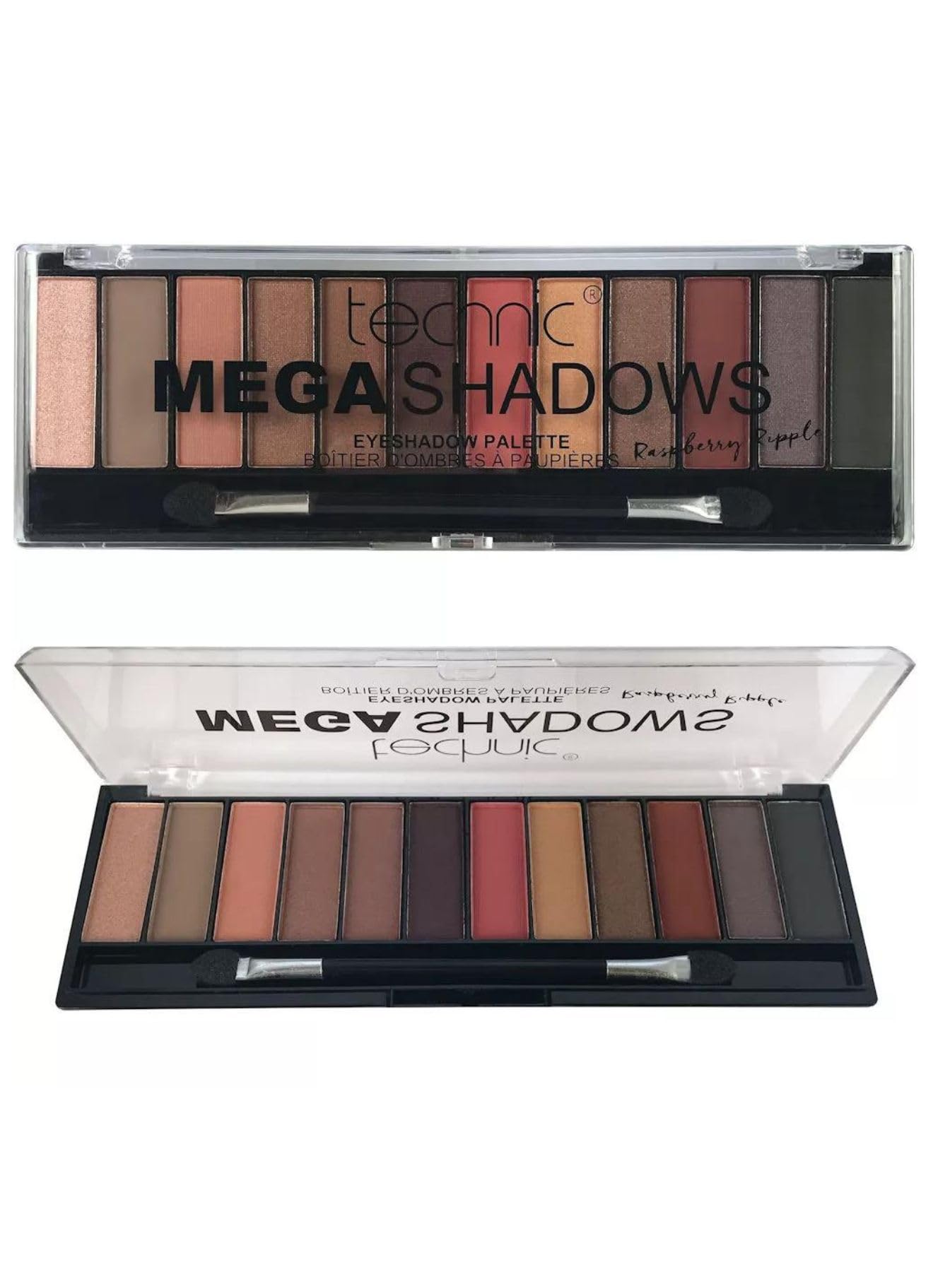 Technic Mega Shadows Palette Raspberry Ripple Eyeshadow : Amazon.co.uk ...