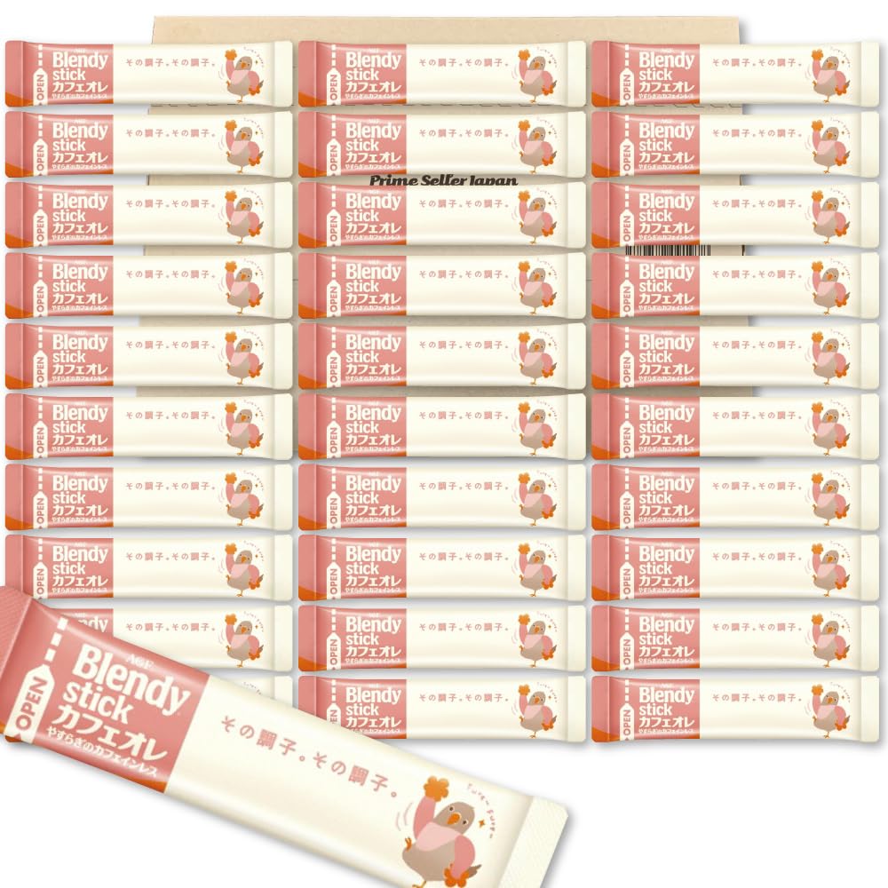 Amazon | AGF ブレンディ スティック カフェインレス 30本セット PSJBOX 個包装 スティックコーヒー カフェインレスコーヒー | PrimeSellerJapan ...