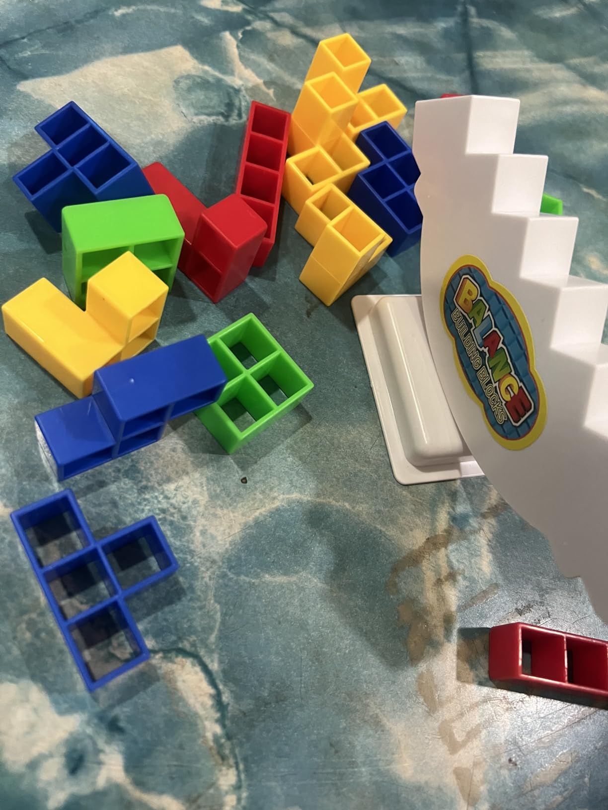 Buy Pandaworld Tetra Tower Game 16 Pcs Stack Tower, Swinging Tower ...