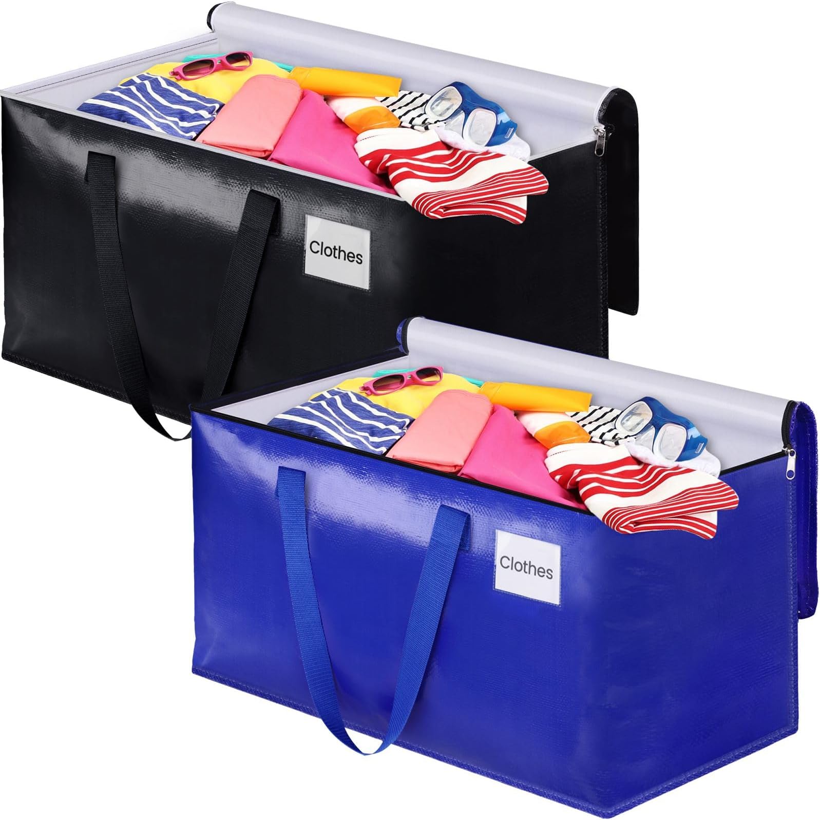 Amazon.com: SpaceHacks Heavy Duty Moving Bags, Extra Large Moving ...