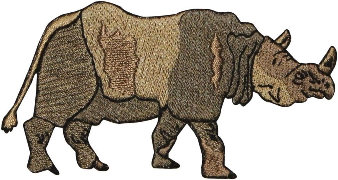 Amazon.com: ID 0692 Wild Rhinoceros Patch African Rhino Safari ...
