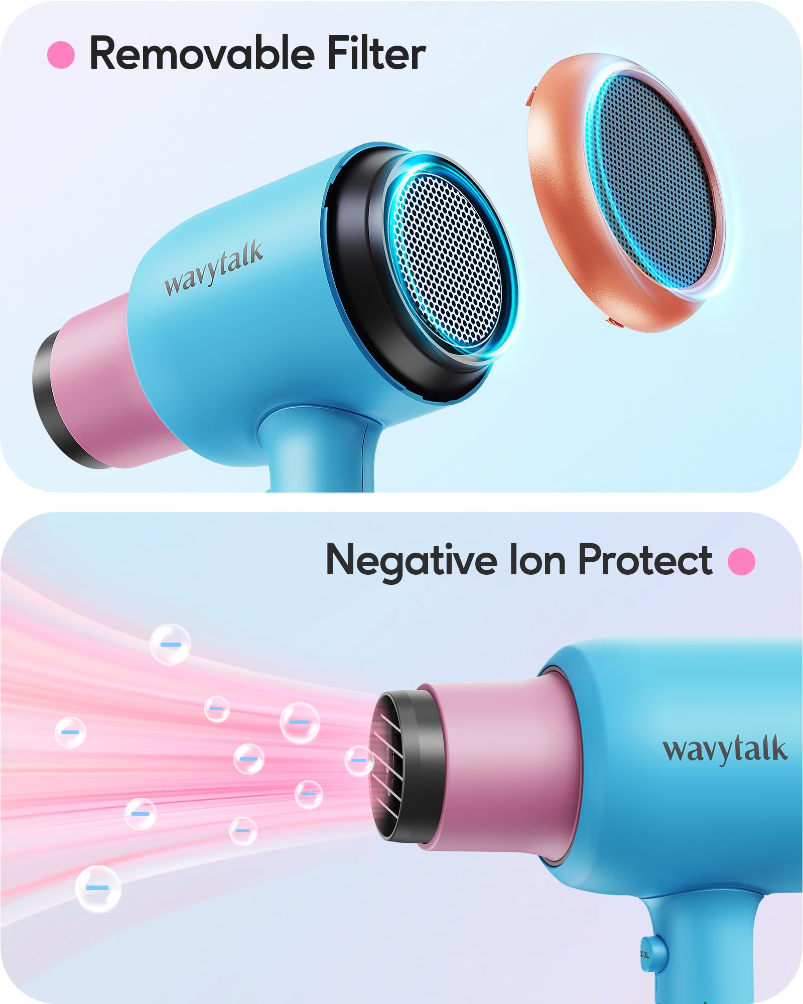 Snapklik.com : Wavytalk Hair Dryer Blow Dryer