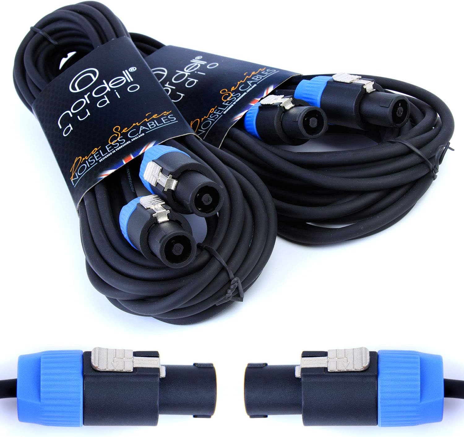 1 x 10 metre (10m) Speakon Compatible Speaker Leads/Cables - PA systems ...