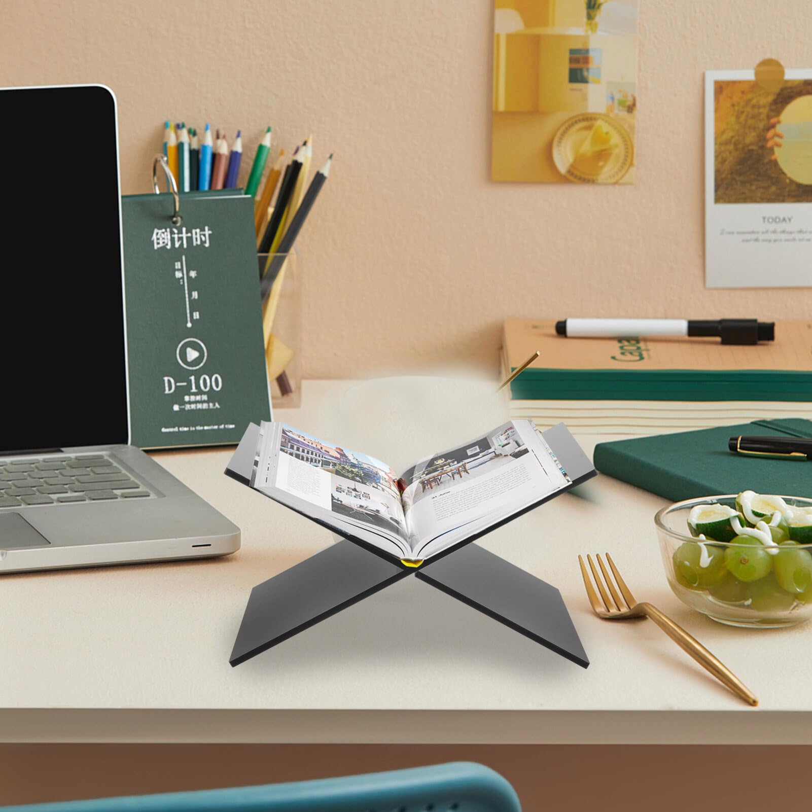 Snapklik.com : Acrylic Book Holder Book Display Stand Reading Stand ...