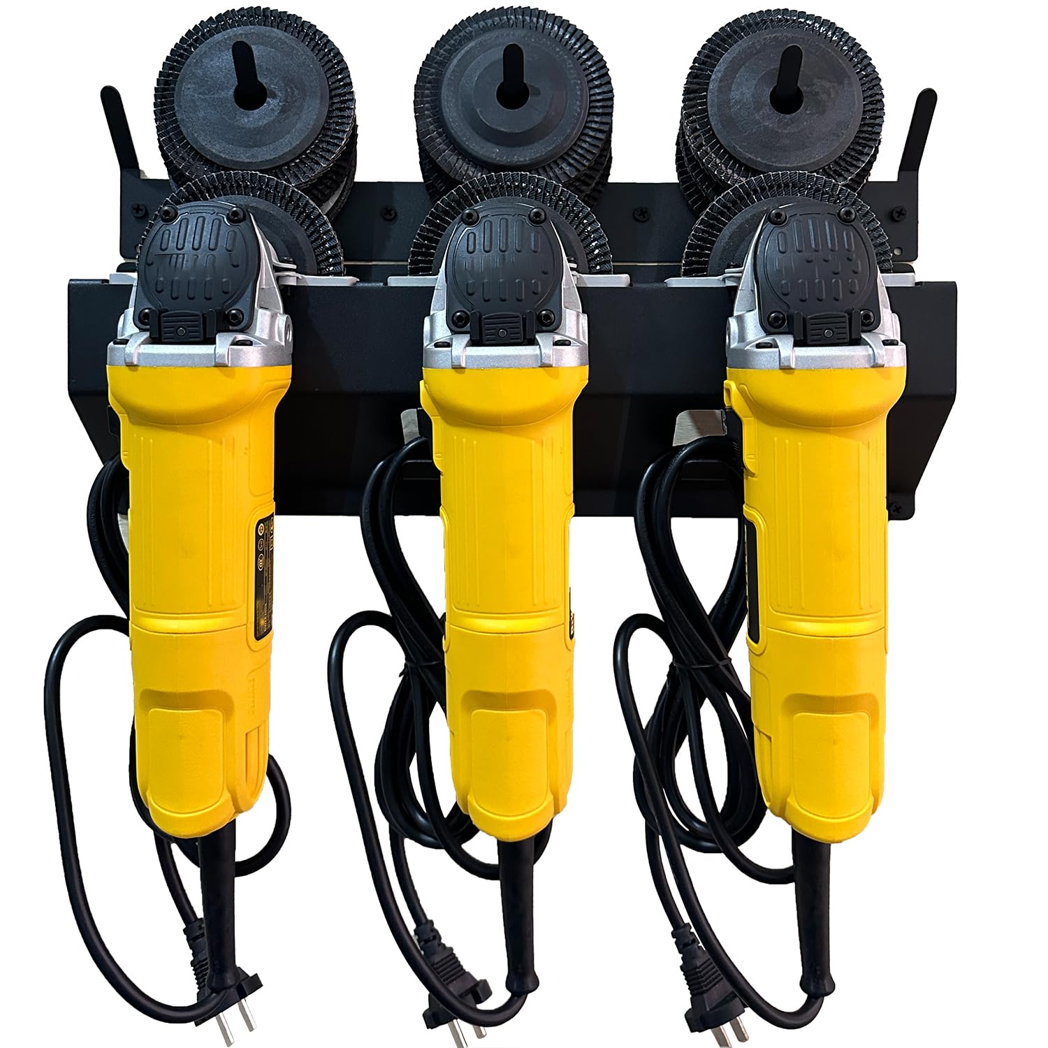 Amazon.com: Updated Angle Grinder Holder, 3 Bay Angle Grinder Holder ...