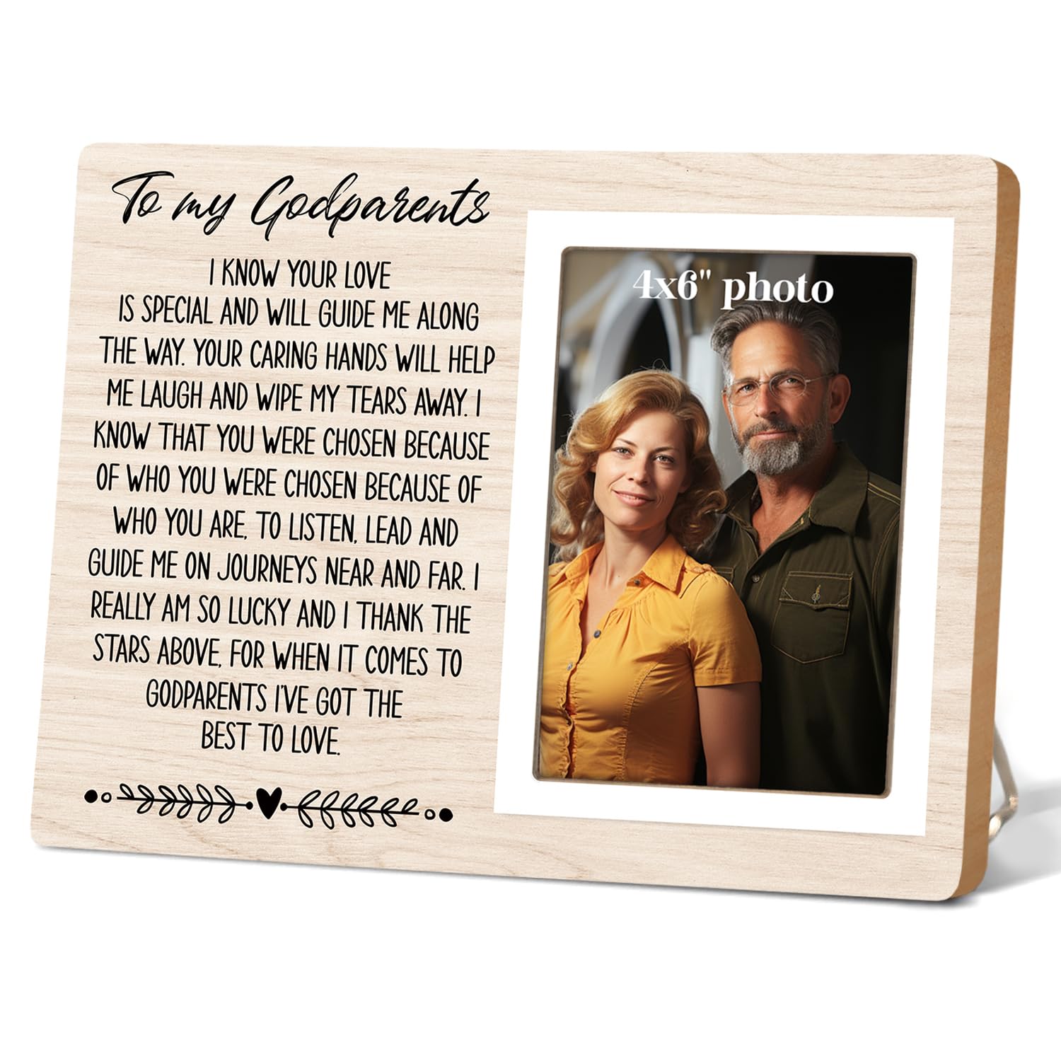 Amazon.com - Itsoly Godparents Gifts,Photo Frame Gift, Godparents ...