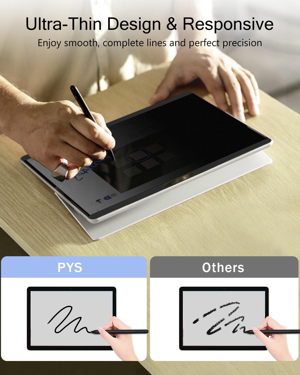 Snapklik.com : PYS Magnetic Privacy Screen For Surface Pro 11 13inch ...
