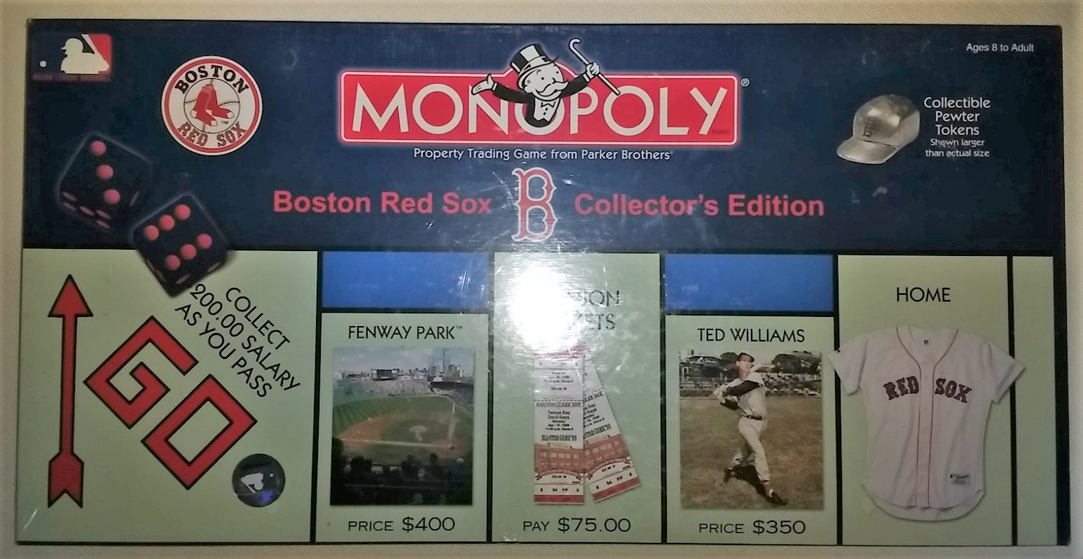 Amazon.com: USAopoly Boston Red Sox Monopoly : Toys & Games
