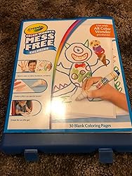 Amazon.com: Crayola Color Wonder Stow & Go, Mess Free Coloring, at Home ...