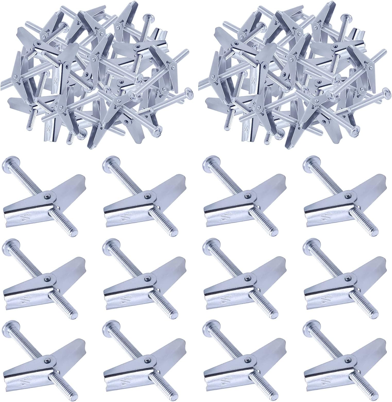 Amazon.com: Hillman 370057 Toggle Bolt, 3/16X4-Inch, 50-Pack ...