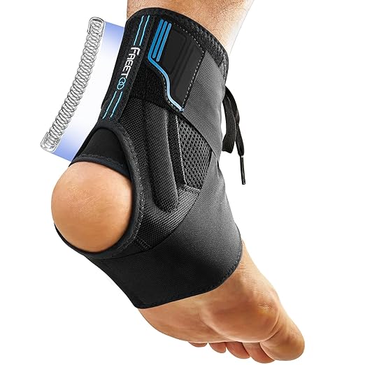 Amazon.com: FREETOO Ankle Brace Maximum Metal Support for Men & Women ...