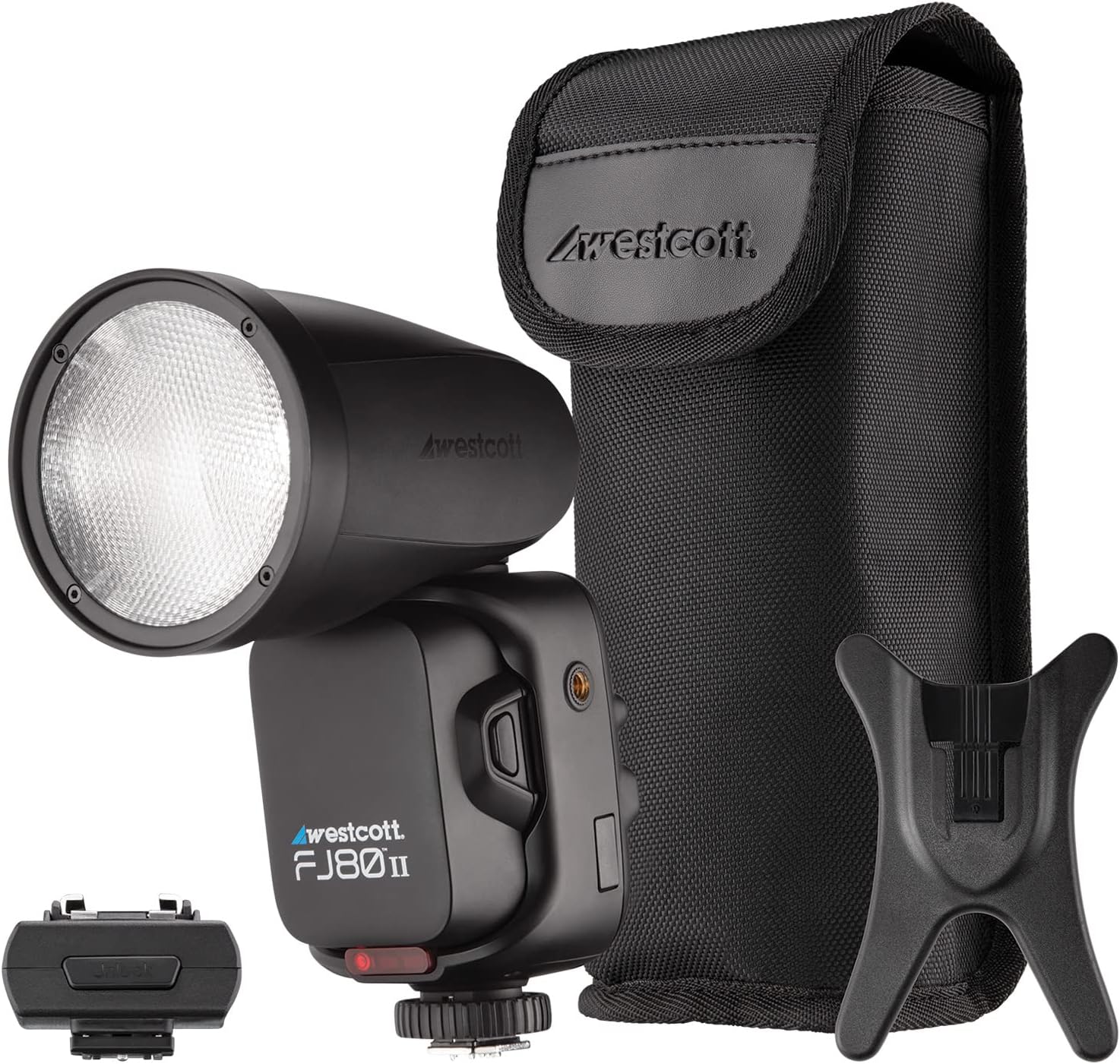 Westcott FJ80 II M Universal Touchscreen 80Ws Round Head Speedlight ...
