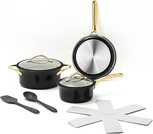 PHANTOM CHEF 8 Piece Luxe Cookware Set | Non-Stick Ceramic Coating ...