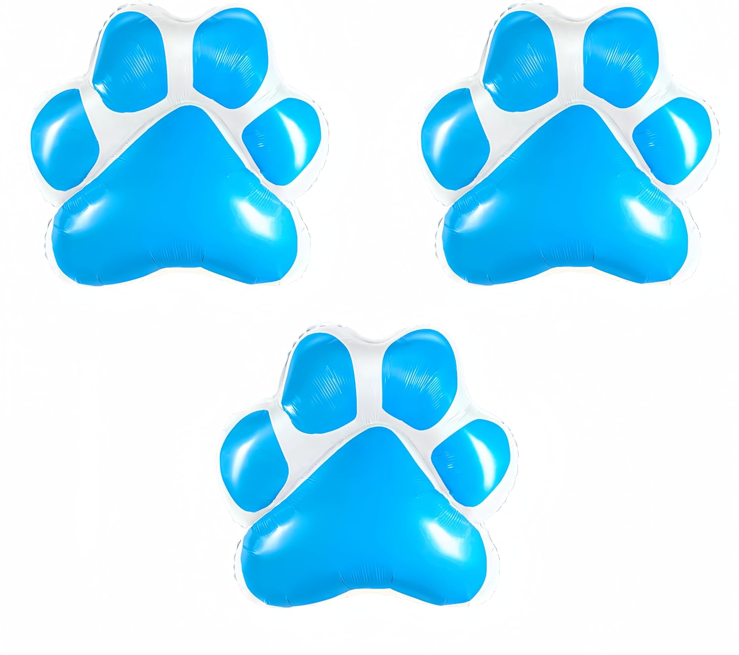 Amazon.com: CYMYLAR 3 PCS 25 * 28 inch Light Blue Dog Paw Balloon ...
