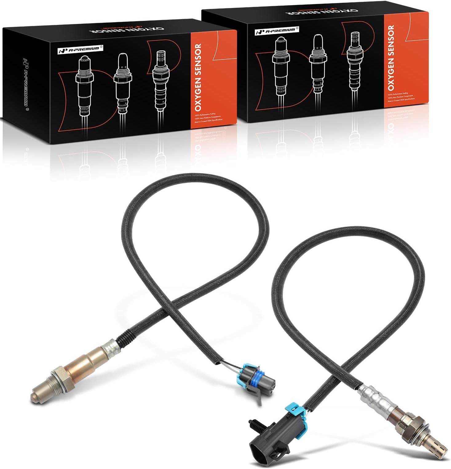 Amazon.com: A-Premium Upstream and Downstream O2 Oxygen Sensor ...