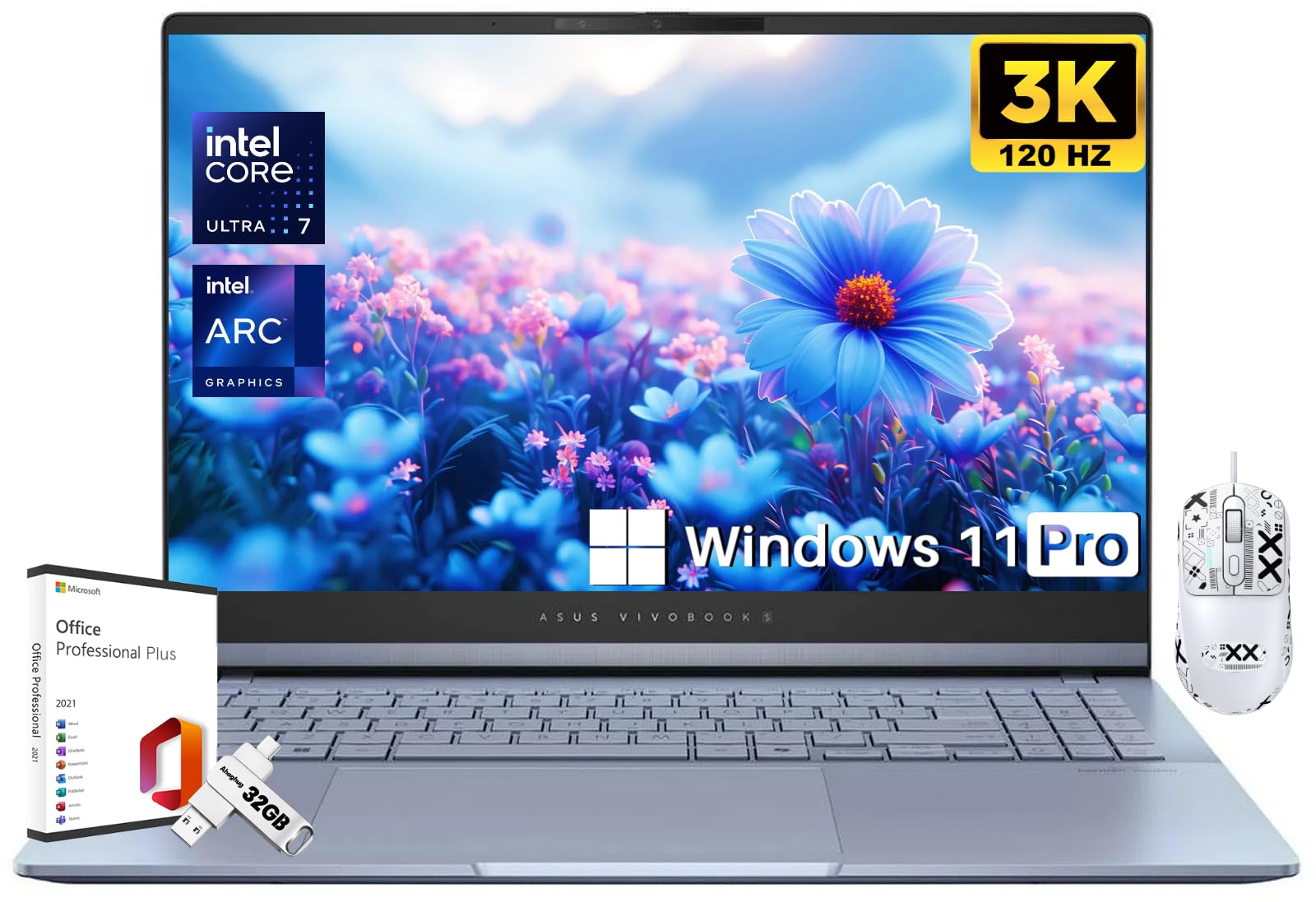 Amazon.com: ASUS Vivobook S 15 3K Business Laptop, 15.6" 120Hz OLED ...