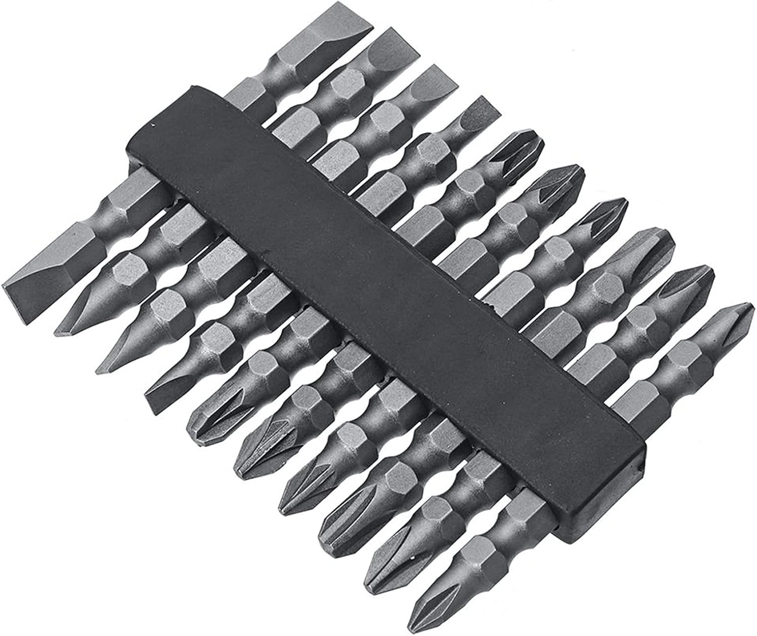 Repair Tool 10pcs 65mm Screwdriver Bits Kit 1/4 Inch Hex Shank PH/PZ/FL ...