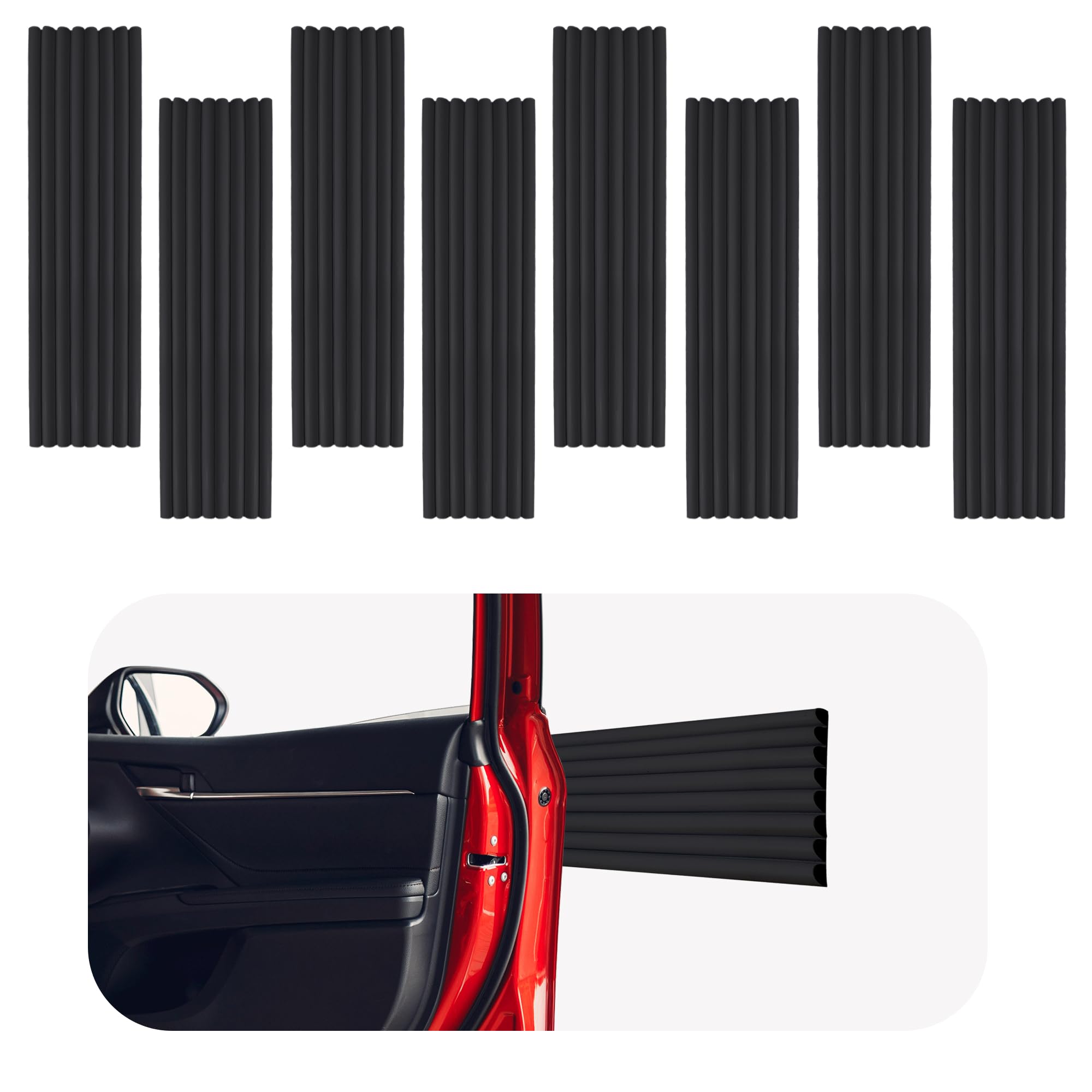 Amazon.com: Rubber Bond Garage Wall Protectors 8 Pack - 4x15 Inches ...