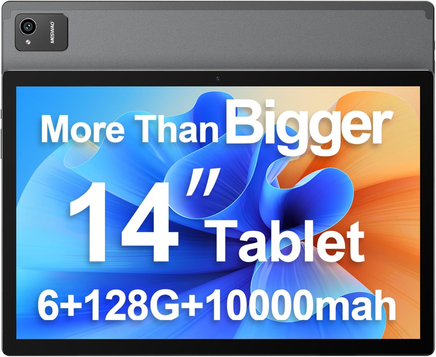 Amazon.com : MESWAO 14.1 Inch Android Tablet with Large Screen 1080P ...