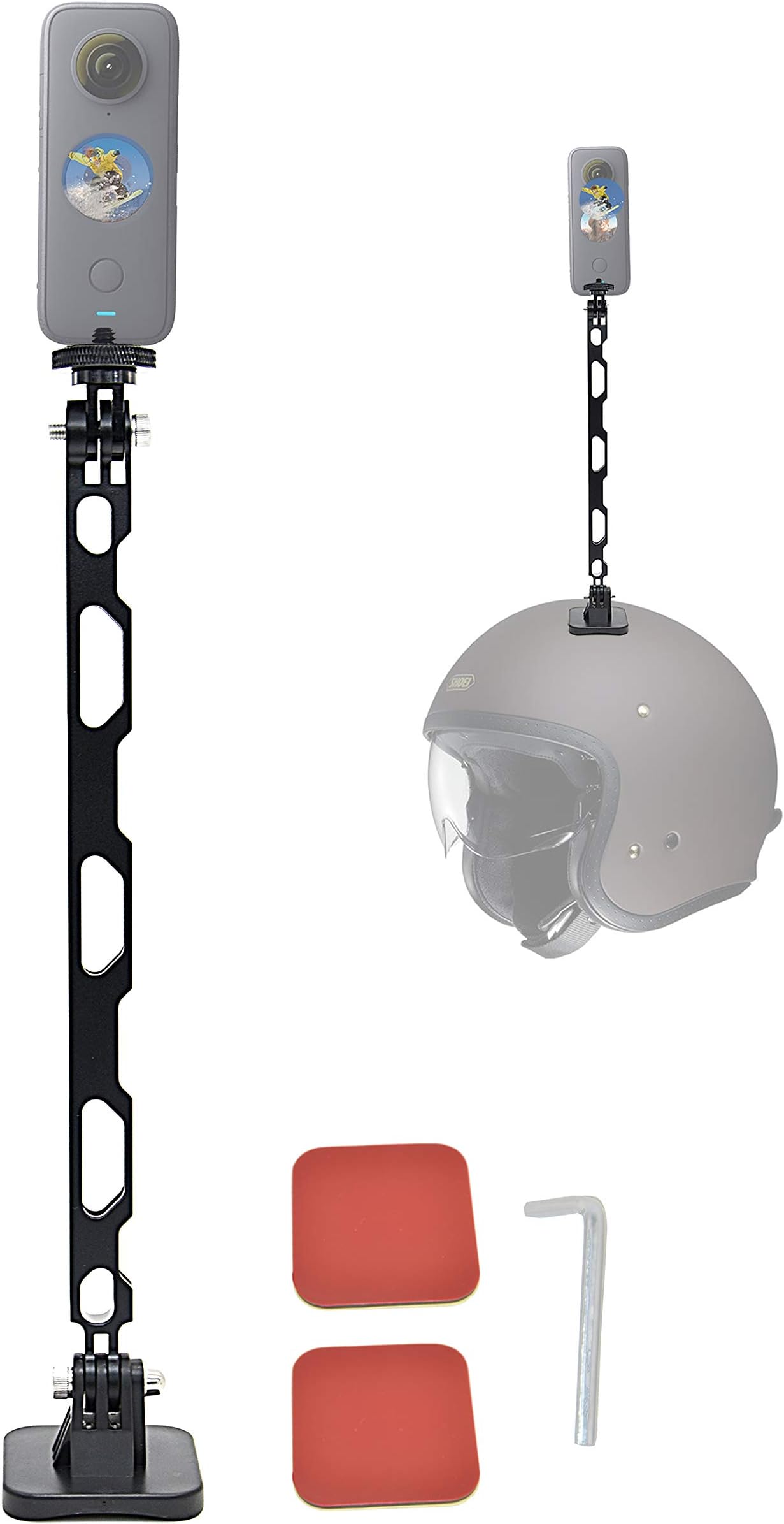 Amazon.com : Insta360 Helmet Mount Bundle for ONE R, ONE X, ONE Action ...