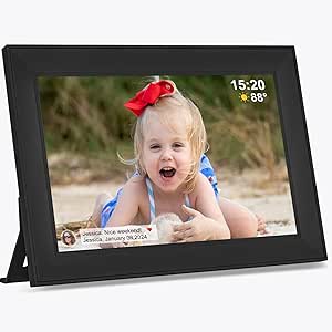 Amazon.com : Digital Photo Frame,WiFi 10.1Inch Digital Picture Frame ...