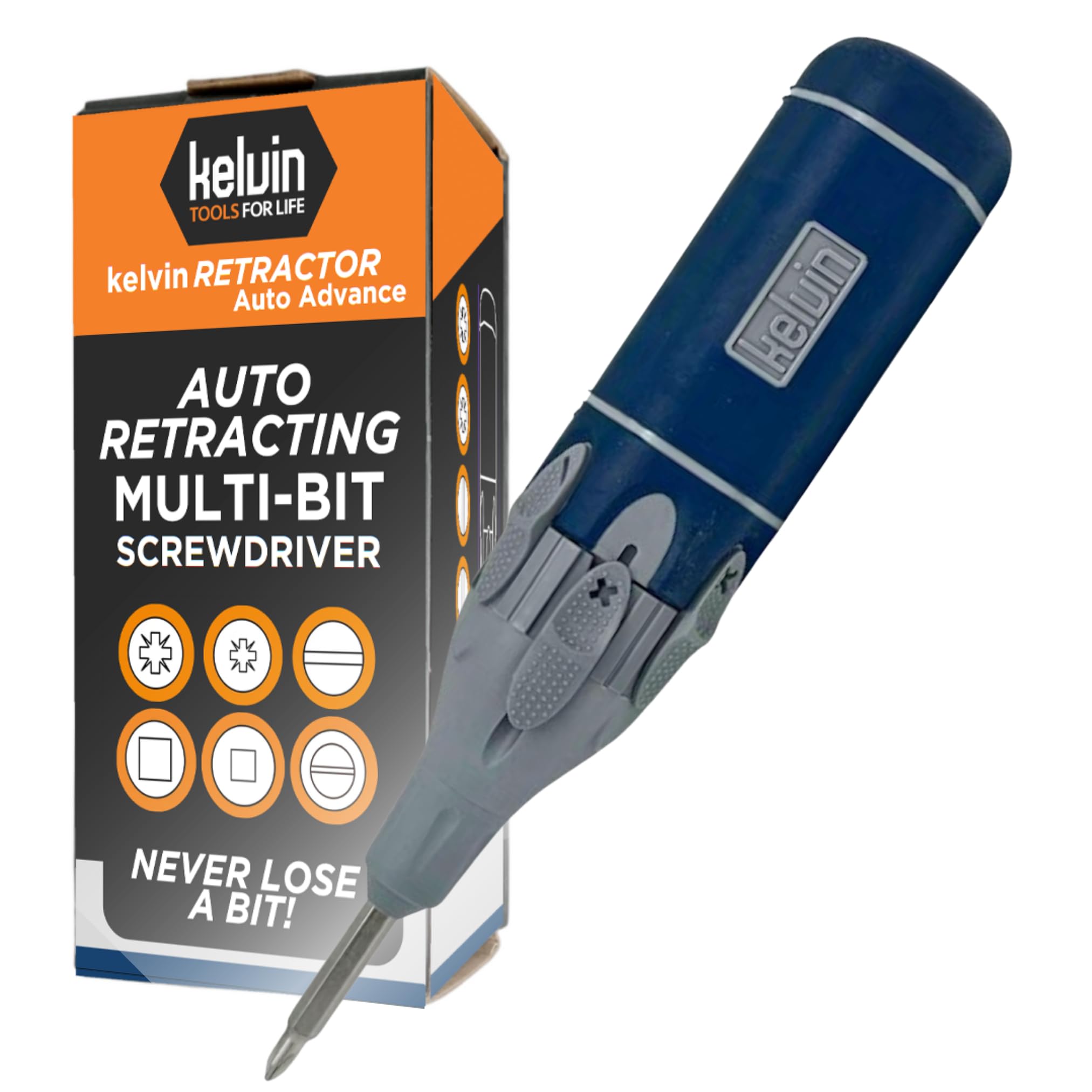 Kelvin Tools Retractor Auto Advance - Automatic Multi-Tool Screwdriver ...
