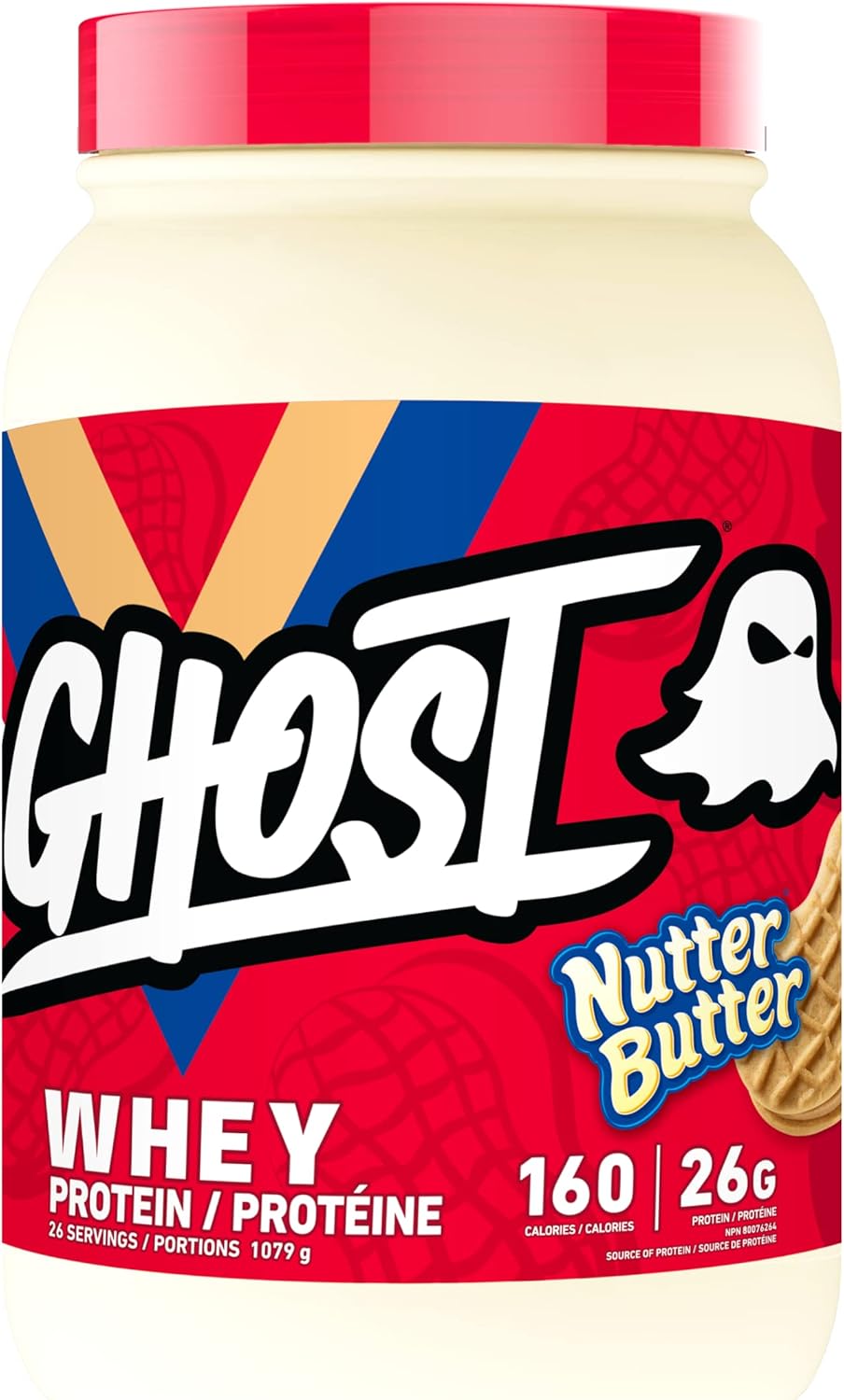 GHOST WHEY Protein Powder - 2lb, 25g of Protein - Whey Protein Blend ...