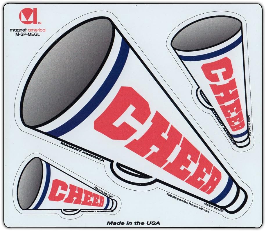 Amazon.com: Magnetic Bumper Sticker - Cheer (Cheerleaders, Cheer ...