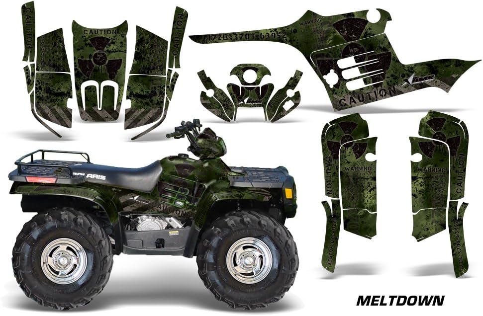 Amazon.com: AMR Racing ATV Graphics kit Sticker Decal Compatible with ...