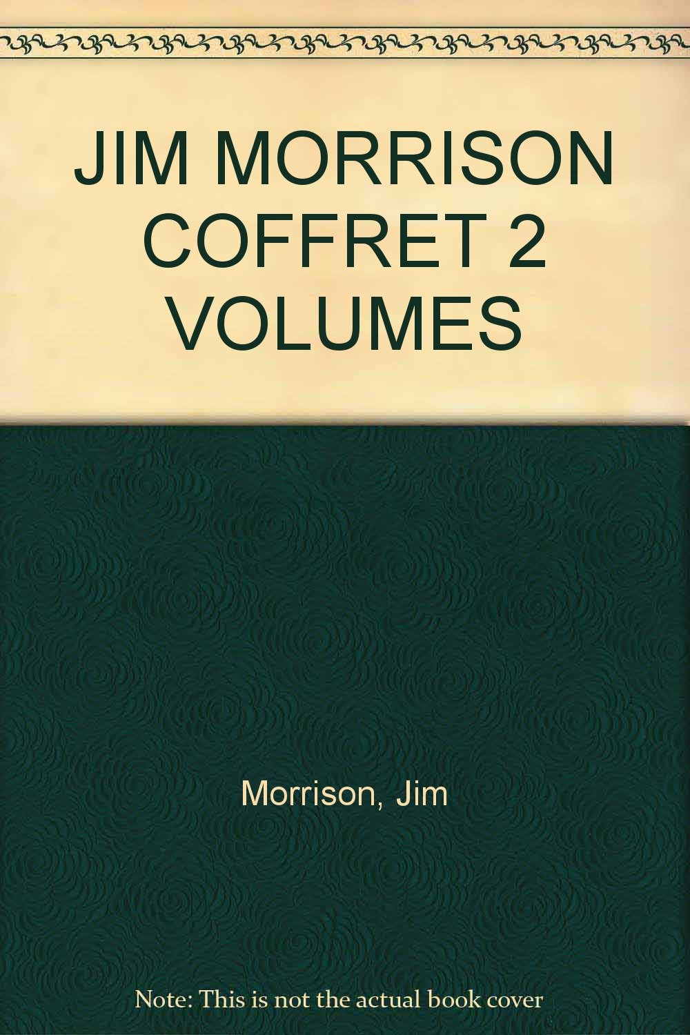 Amazon.com: Jim Morrison, 2 volumes: 9782264021786: Jim Morrison: Books