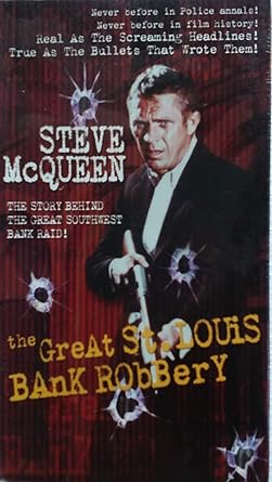 Amazon.com: The Great St Louis Bank Robbery [VHS] : Steve McQueen ...