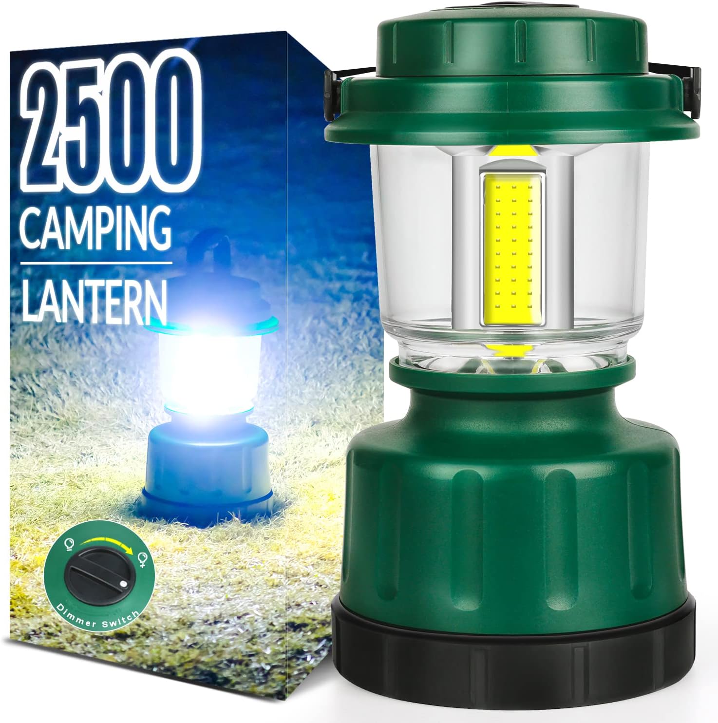 Amazon.com: Supernova Battery Powered Lantern, Bright, Long Lasting ...