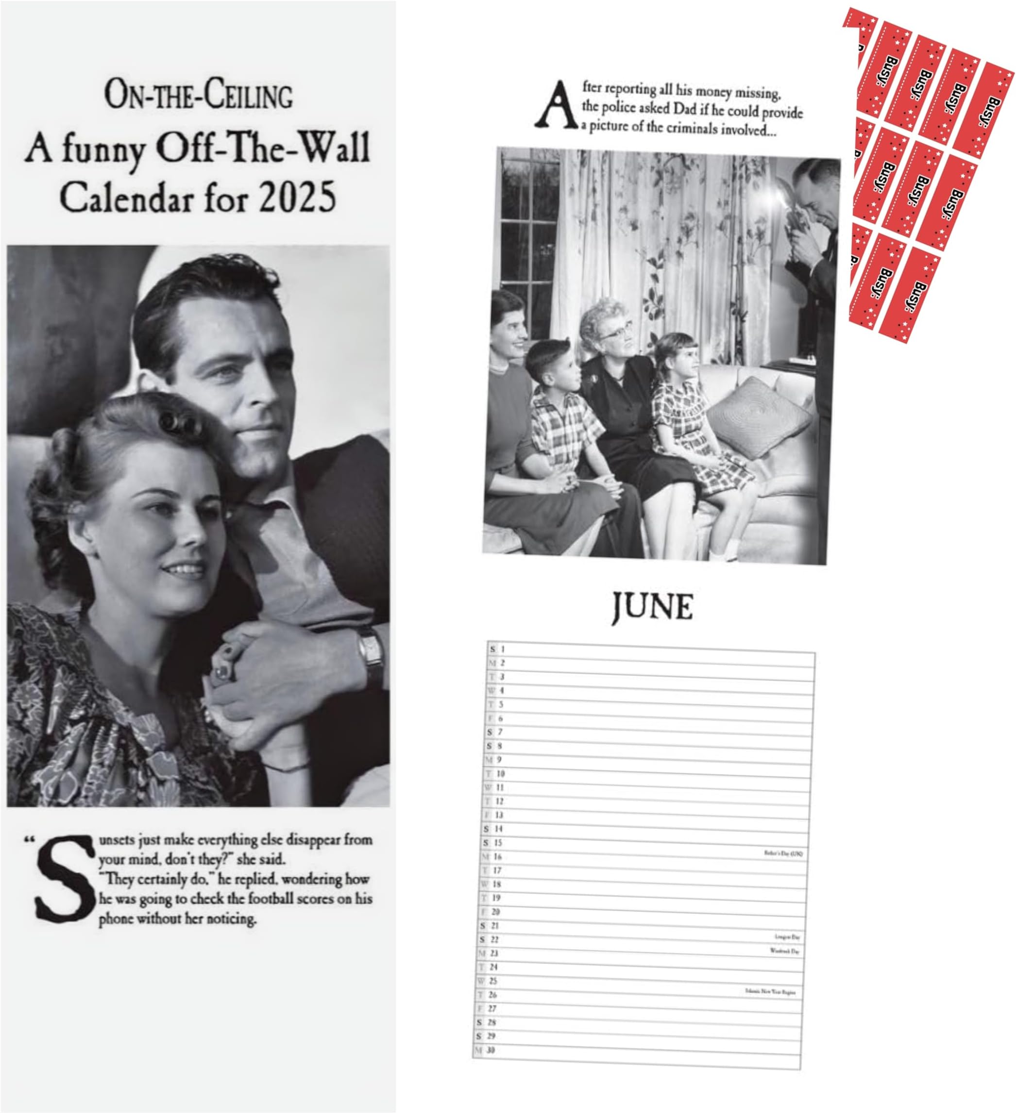 The Calendar King // Banksy - 2025 Wall Calendar (Full Colour, A4 Size ...