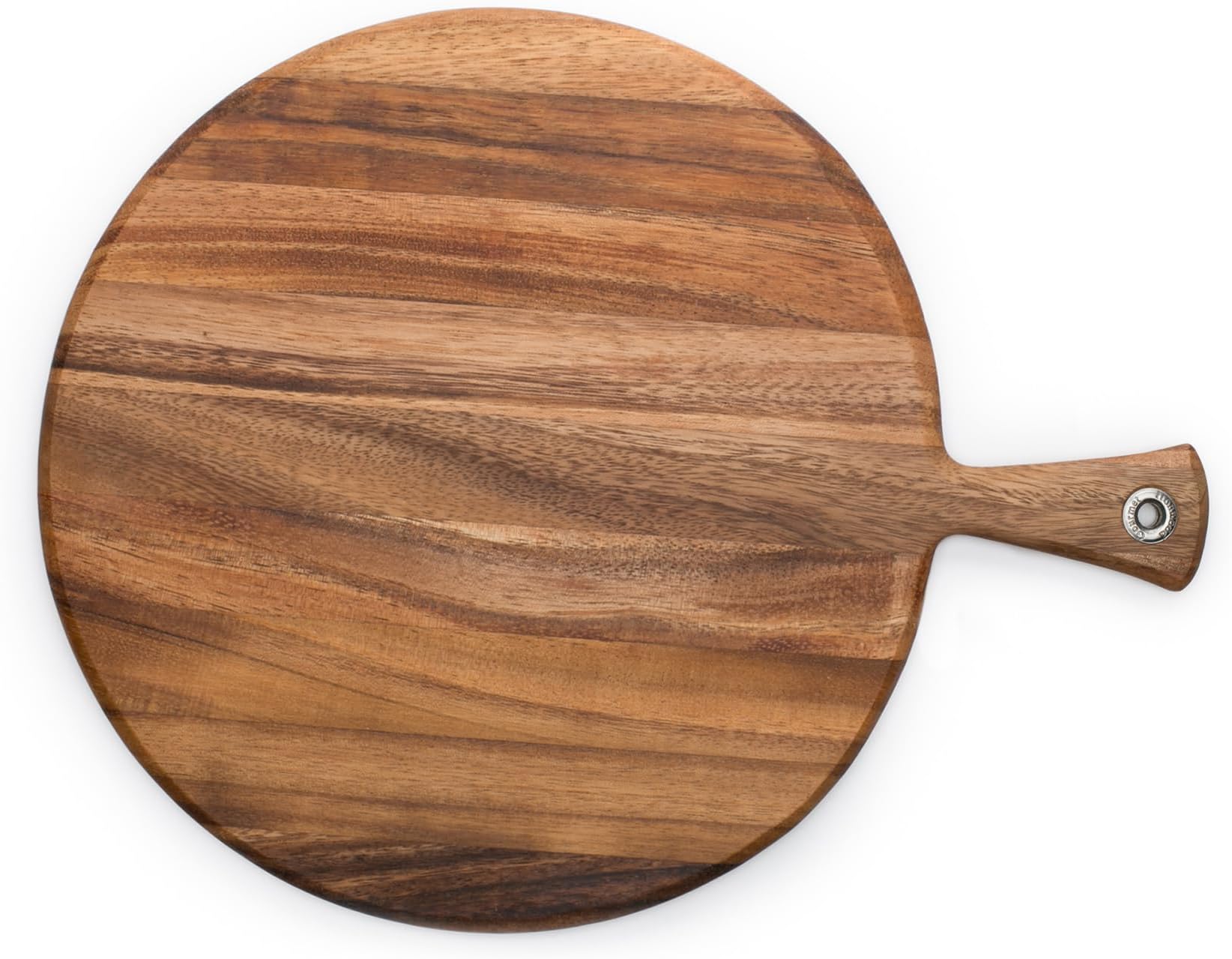 Amazon.com: Mud Pie Large Round Two Tone Board, 24" x 20", Brown: Home ...