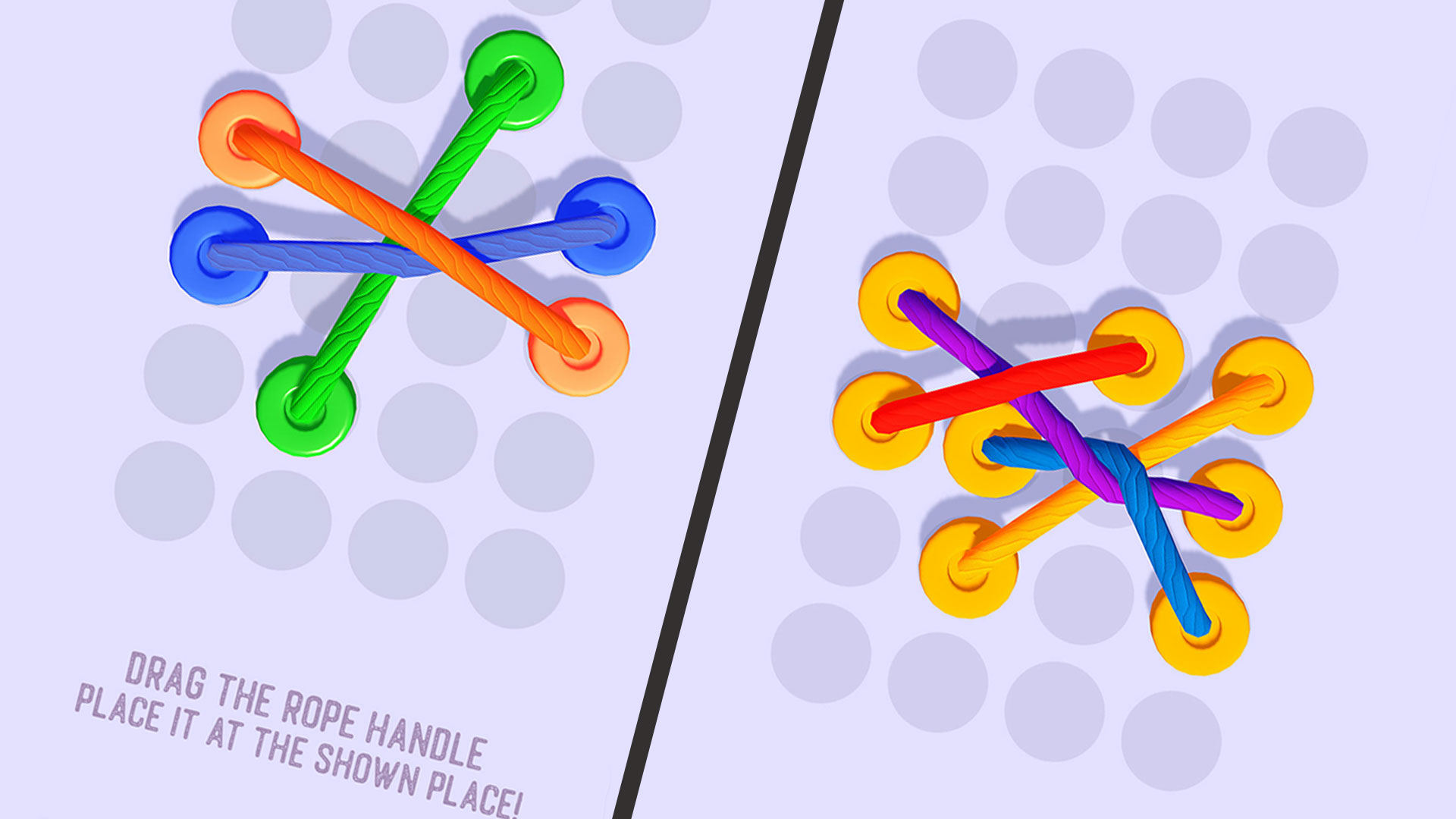 Twisted Tangle Rope Master: Tangled Rope Sorting & Untangle Knots Sort ...