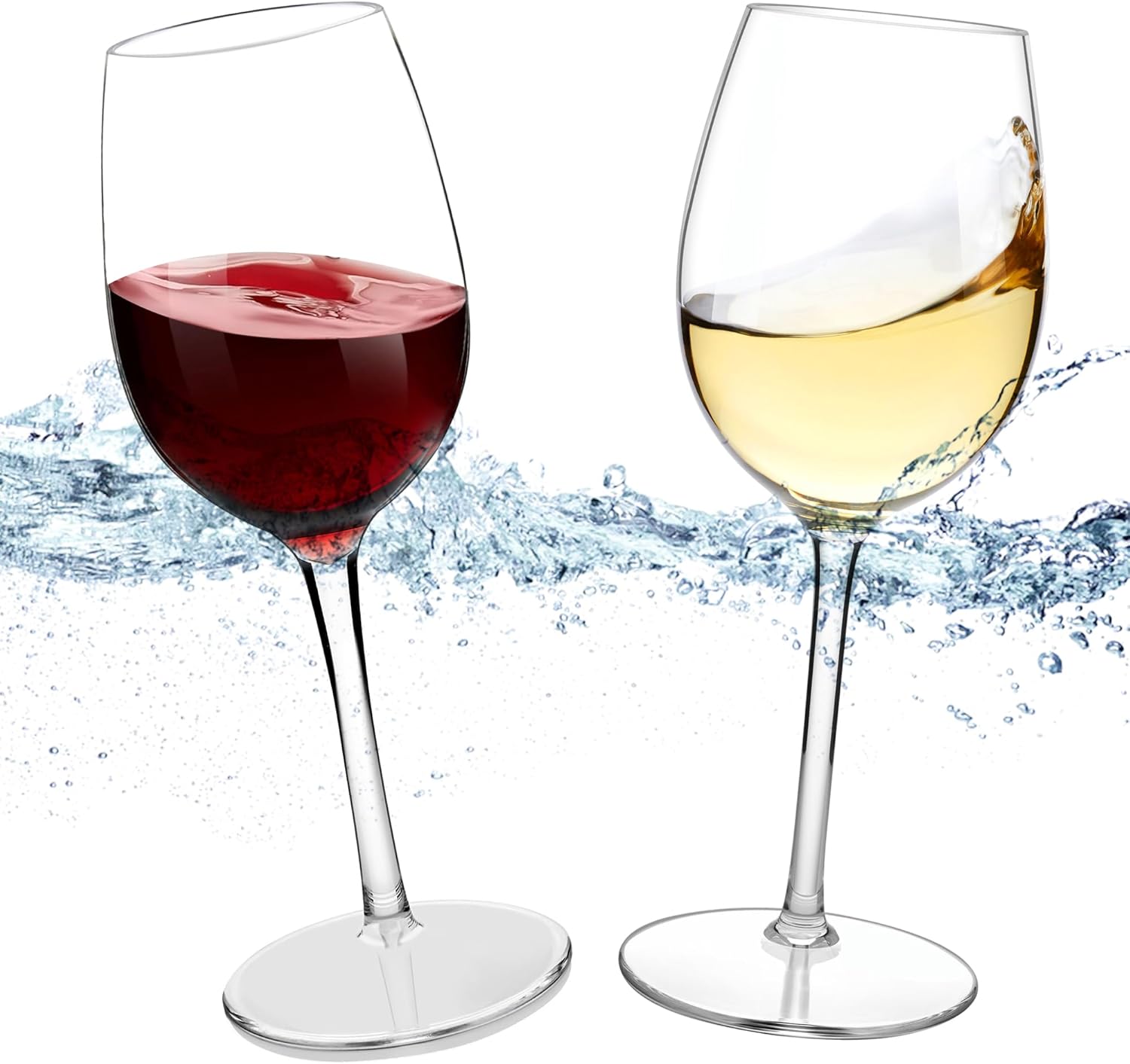Amazon.com | MICHLEY Floating Wine Glasses for Pool Unbreakable Tritan ...