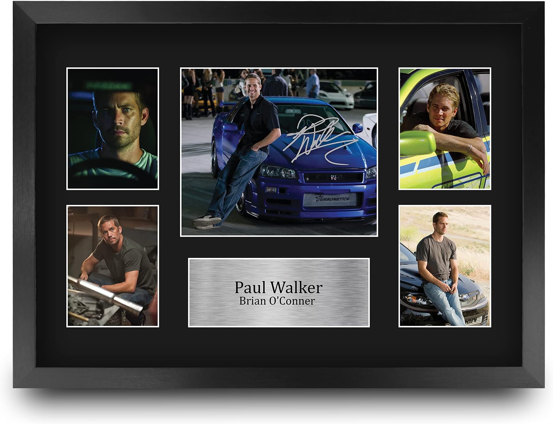 Amazon.com : HWC Trading Paul Walker Fast and Furious 16 x 12 inch (A3 ...