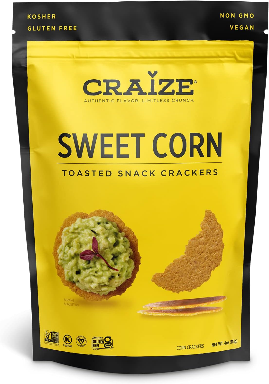 Amazon.com: Craize Sweet Corn Crisps | Gluten Free, Vegan, Kosher ...