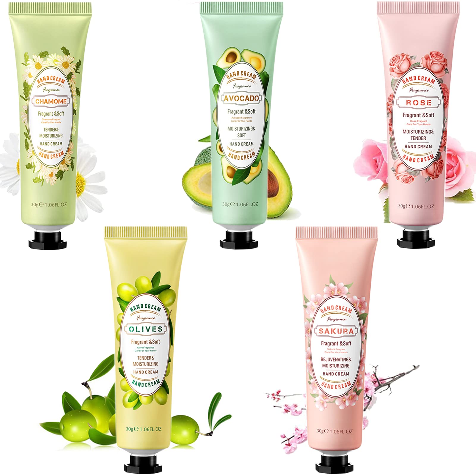 Fruit & Flower Hand Cream Gift Set - Hand Cream - Presents For Women ...