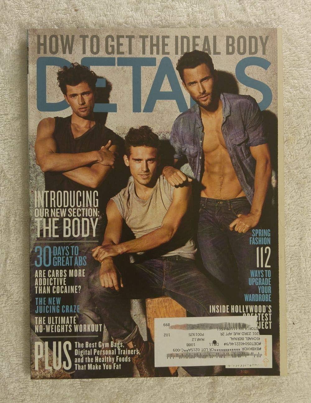 How to Get the Ideal Body - Details Magazine - March 2011 at Amazon's ...