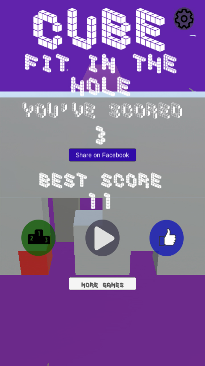 Cube fit in the hole - App on Amazon Appstore