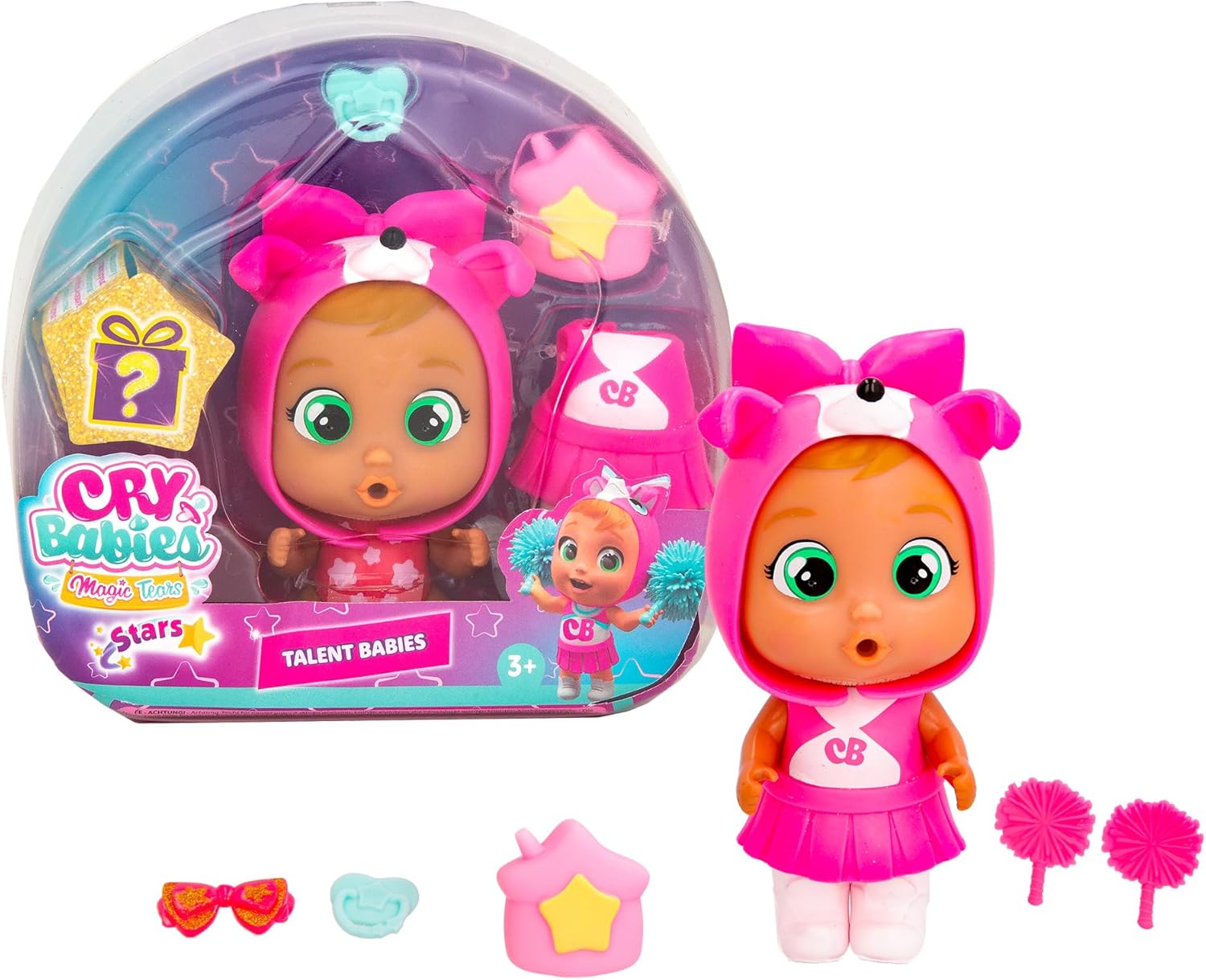 Amazon.com: Cry Babies Magic Tears Talent Babies, Roxy - 6+ Surprises ...