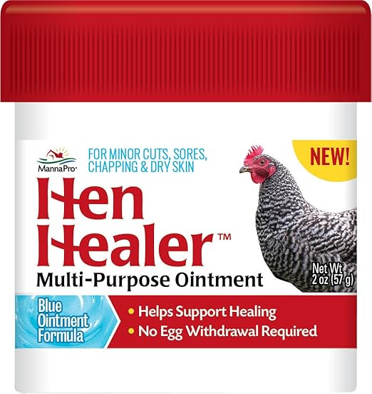Amazon.com: Manna Pro Hen Healer Blue Wound Ointment : Health & Household