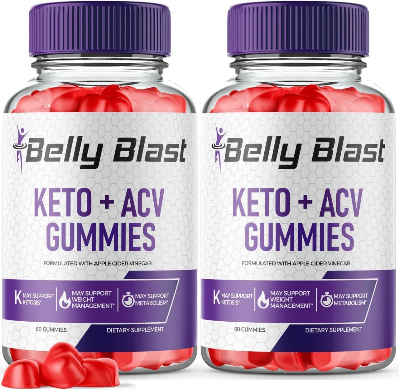 Amazon.com: (2 Pack) Belly Blast Keto Gummies, Official Belly Blast ...