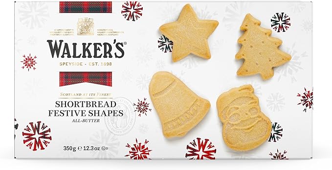 Walker's Shortbread Festive Shapes, 350g : Amazon.ca: Grocery & Gourmet ...