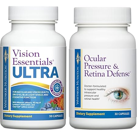 Amazon.com: Dr. Whitaker's Vision Essentials Ultra | Comprehensive ...