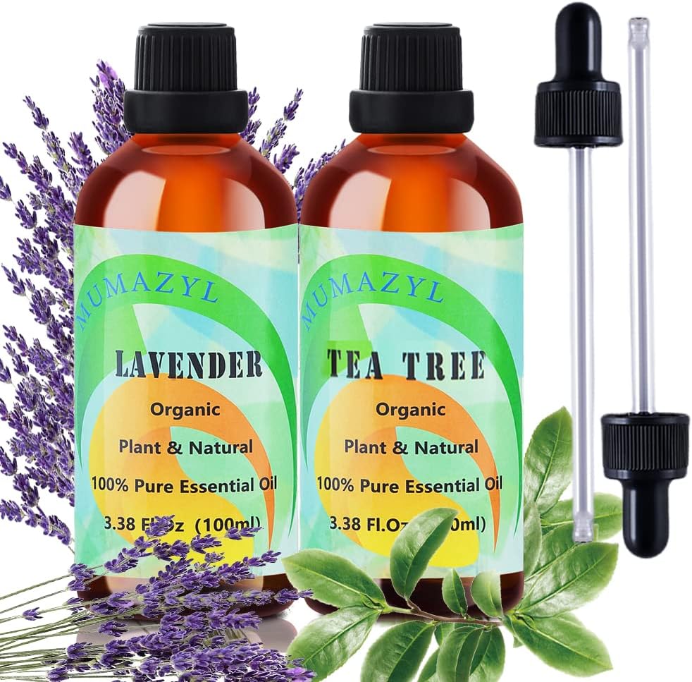 Amazon.com : Desert Essence Organic Essential Oil - Lavender Tea Tree ...